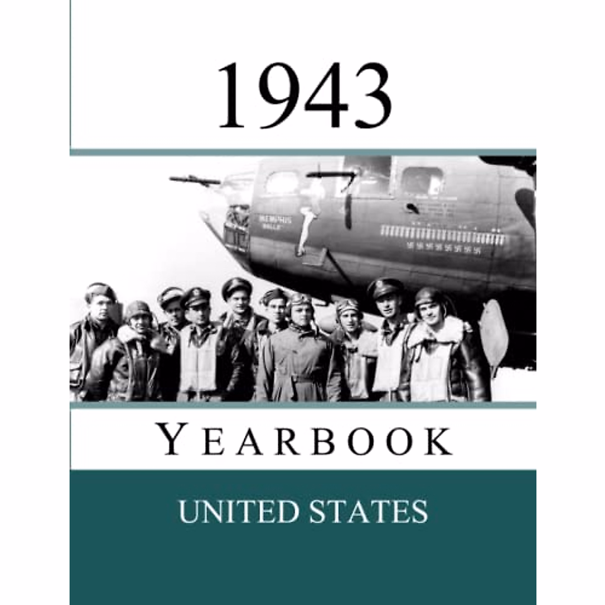 1943 US Yearbook: Original book full of facts and figures from 1943 - Unique birthday gift / present idea.
