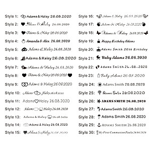 Personalized Mini Honey Dipper Stick Custom Honey Spoon Combs for Wedding Party Gifts Baby Bath and Baptism Dessert Utensils Wooden Spoons Logo (50p,10cm/3.9in)