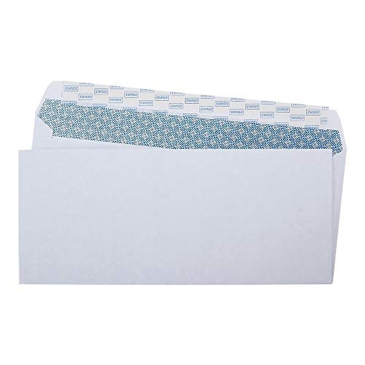 Staples Easy Close No. 10 Security-Tint Envelopes, 4-1/8 x 9-1/2 inches, Box of 100