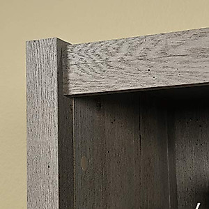 Sauder Cannery Bridge Storage Wall, L: 48.35" x W: 15.67" x H: 71.97", Mystic Oak