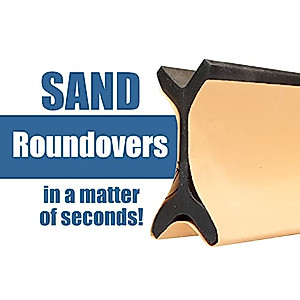 11 Piece 21 Profile Contour and Angle Sanding Grip Pack for Sanding Inside and Outside Angles Beads Corners Flutes Sign Lettering Ceramics Molding Plastic Auto Body Marine Wood and Around The Home