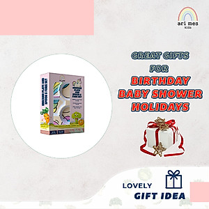 ARI MES Unicorn Shaped Plate and Spoon & Fork Set Divided Plate BPA Free Eco-Friendly Dinnerware Toddler Child Children Kids Meal Plate Feeding Picky Eater Girls (Unicorn Plate + Spoon & Fork)