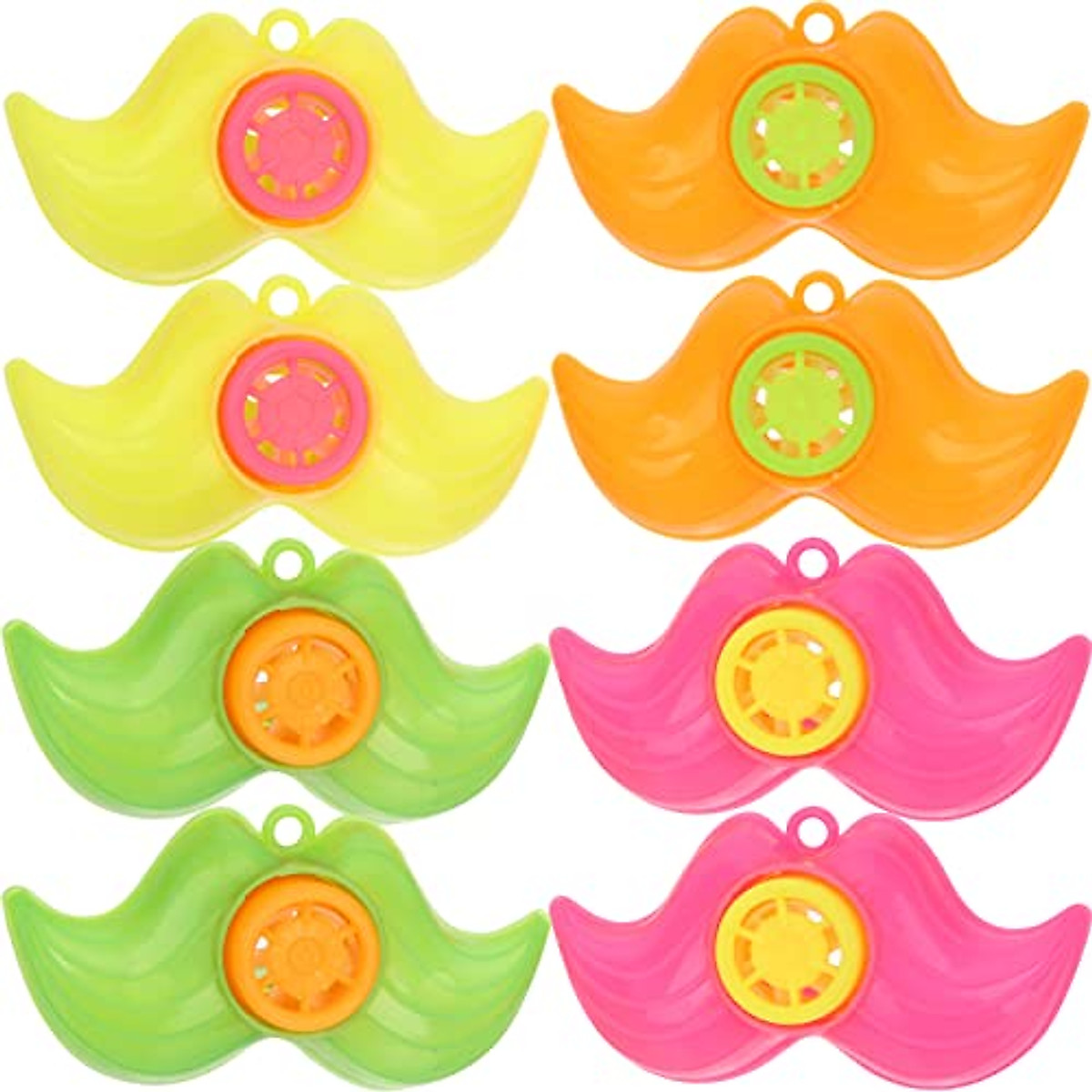 Gadpiparty 50pcs Mustache Lip Whistles Noise Maker for Kids Birthday Party Party Favor Christmas Stocking Stuffers Classroom Rewards