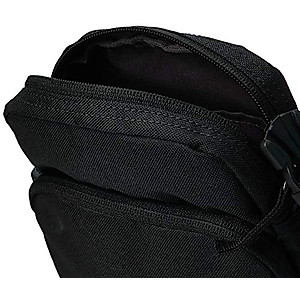 Nike Heritage Small Items 2.0 Tote Bag, Black/Black/(White), One Size