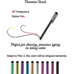 Lenovo IdeaPad Flex 3 11.6" HD 2-in-1 Touchscreen Chromebook (Intel Celeron N4020, 4GB RAM, 128GB (64GB eMMC + 64GB SD Card), Webcam) Convertible Home Education Laptop, IST Computers Pen, Chrome OS