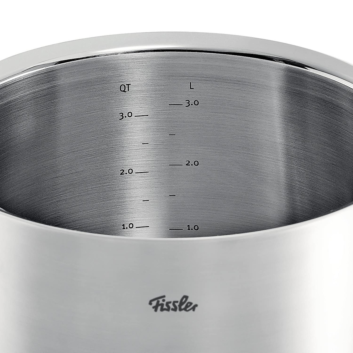 Fissler Original-Profi Collection/Stainless Steel Milk Pot, Butter-Warmer (2.1Qt.,6.2") Cooking Pot – Induction