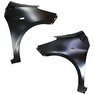 South Mud Bay Fender Set Compatible with Base CE LE RS Front Steel w/Signal Light Hole Pair 14504918