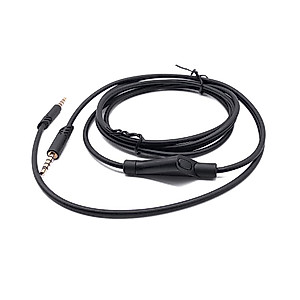 Meijunter Replacement Inline Mute Cable for Astro A10/A40/A30/A50/Logitech G233/G433 Wired Gaming Headset, 2m/6.6 ft