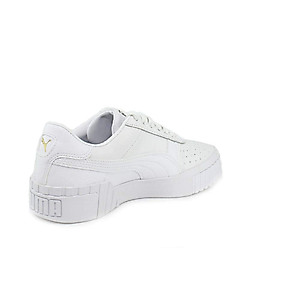 PUMA Womens Cali Sneaker, PUMA Womens White-PUMA Womens White, 10
