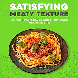 Textured Vegetable Protein (TVP), Unflavored, 1 lb. Bag, Natural Plant Based Vegan Protein Chunks, Non-GMO and Gluten Free Crumbles, Cholesterol Free by Amazing Chiles