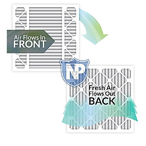 Nordic Pure 20x20x5 (19_5/8 x 19_7/8 x 4_3/8) Honeywell/Lennox Replacement MERV 8 Air Filter 1 Pack