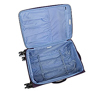 it luggage Filament 22" Softside Carry-On 8 Wheel Expandable Spinner, Purple/Lilac