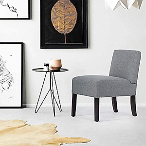 Dining Chairs Dining Room Chairs Kitchen Chairs Modern Design Fabric Armless Contemporary Accent Modern Dining Chairs with Solid Wood Legs