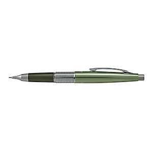 Pentel Sharp Kerry Mechanical Pencil, 0.5mm, Metallic Olive Barrel, 1 pack (P1035K), Green