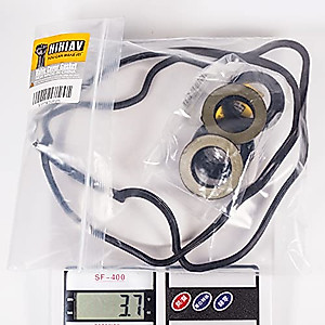 VS50304R-1 1987-2000 Engine Valve Cover Gasket & Spark Plug Tube Seals Gasket Maker(650º F) Compatible With 1987-2000 Toyota Camry, 1987-1999 Celica,1991-1995 MR2, 2.0L 2.2L L4 3SFE 5SFE VC2005