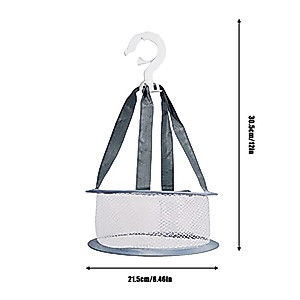 Mini Mesh Shower Dry Basket, Hanging Drying Net, Bath Dryer Hanging Mesh For Makeup Brush, Beauty Sponge Egg Blender, Windproof Airing Drip Dryer Rack For Bathroom, Bathroom Airing Net Basket