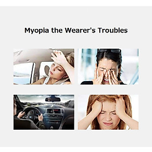 Litbun 3 PACK, Clip on Sunglasses Flip up Polarized Lens For Prescription Glasses, UV Protection Over RX Eyeglasses