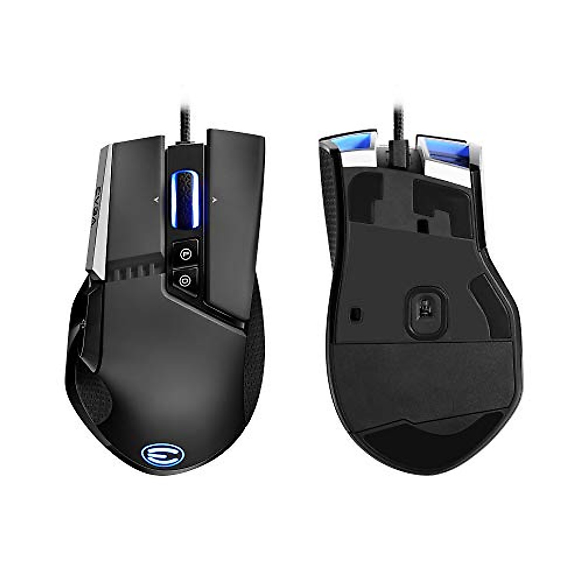 EVGA X17 Gaming Mouse, Wired, Black, Customizable, 16,000 DPI, 5 Profiles, 10 Buttons, Ergonomic 903-W1-17BK-KR