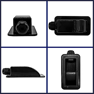 Zayin ABS Single Solar-Cable-Entry-Gland-Housing Cable Entry Plate 3mm to 12mm Solar Single Cable Entry Gland Box for RV roof Waterproof,Boats,Yacht,Roofs（Black）