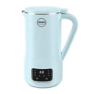 20oz Nut Milk Maker Machine - Multi-Functional Automatic Almond Milk Machine with 10 Blades, Plant-Based Milk, Oat, Soy, Oat, Dairy Free Beverages with 12 Hours Timer/Auto-clean/Boil（blue）