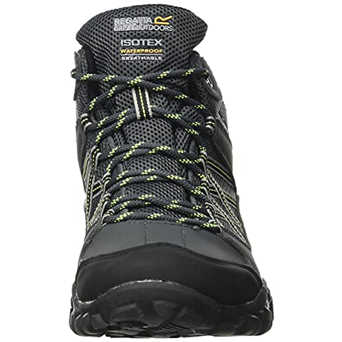 Regatta Men's Low Rise Hiking Boots, Brown Briar Lime Punch 824, 9