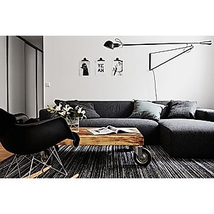 2xhome EMRocker(Black) Rocking Chair