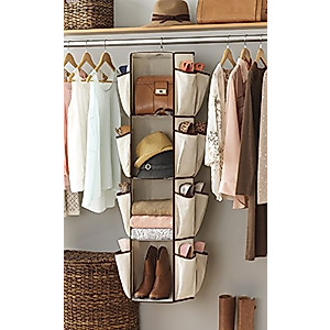 Whitmor Rotating Closet Organizer, Canvas