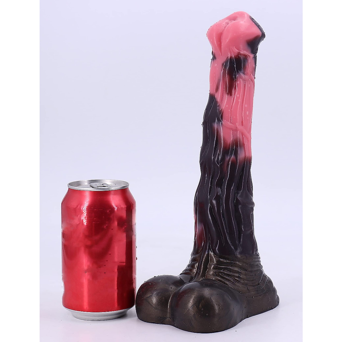 Dragon Dildo 10.4inch Realistic Thick Horse Dildo with Suction, Long Pink Silicone Monster Dildo Big Anal Plug Toys for Women and Men Couples