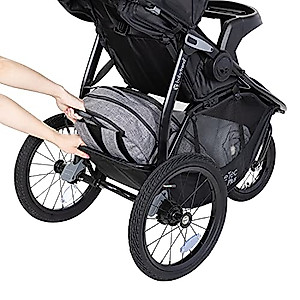 Baby Trend Expedition Race Tec Plus Jogger, Ultra Black