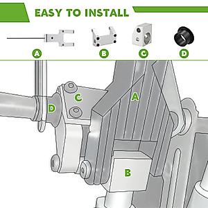 Metal Toggle Drive Connector and Metal Drive Toggle and Clevis Mount Power Recliners Upgraded with Lazy Boy Recliner Parts Fits for All La-Z-Boy Lazyboy Power Recliners