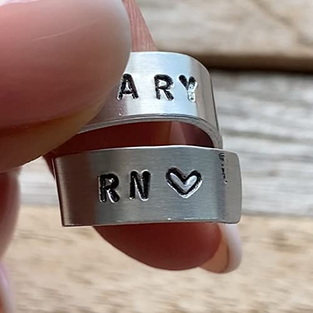 Stethoscope ID tag for Nurses - Name Tag- nurse gift - student nurse gift - stethoscope name tag with birthstone- stethoscope personalized name tag -Nurse Week Gifts