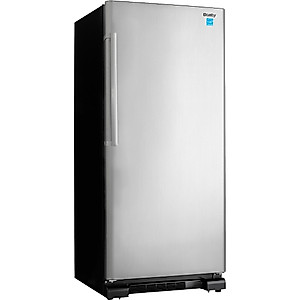 Danby DAR170A3BSLDD 17 Cuft Apartment Size Refrigerator Two See-thru Crispers Estar