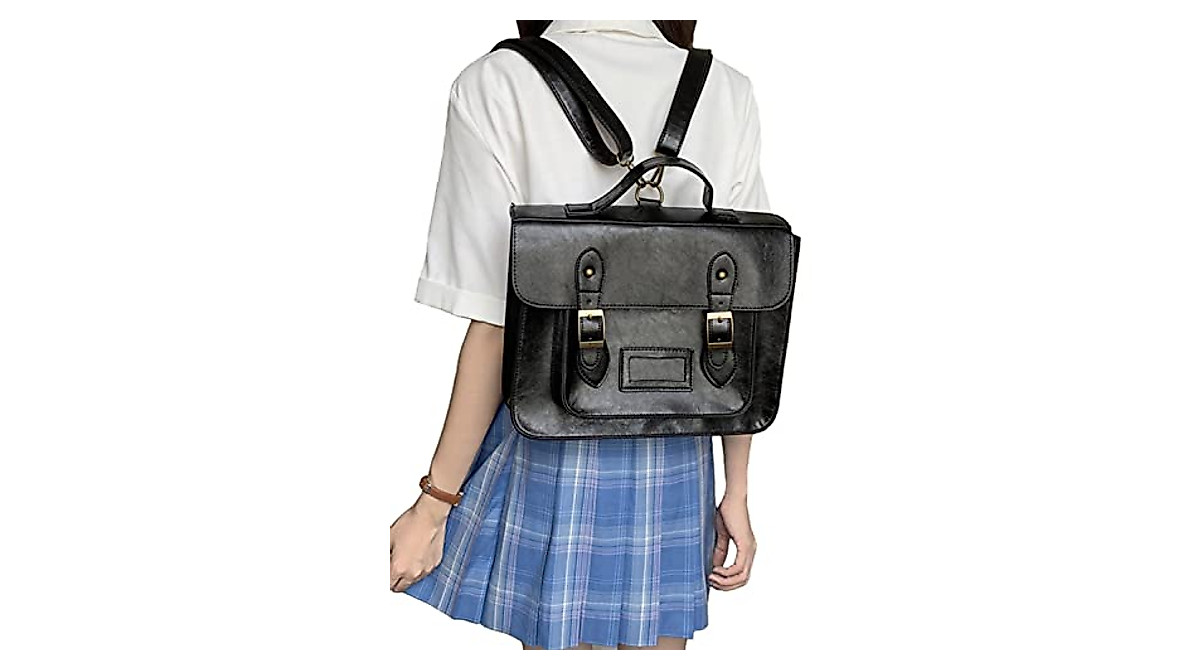 Toitaly Wednesday Addams Backpack for Women | Gothic School Bag