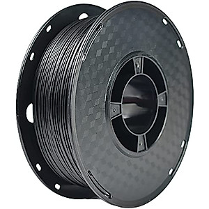 PLA+ Filament 1.75mm, PLA Plus 3D Printer Filament, RANKI PLA Filament Pro, Dimensional Accuracy +/- 0.03mm, 1kg Spool(2.2lbs), Black