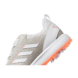 adidas Women's S2G Spikeless BOA 23 Golf Shoes, Footwear White/Coral Fusion, 9