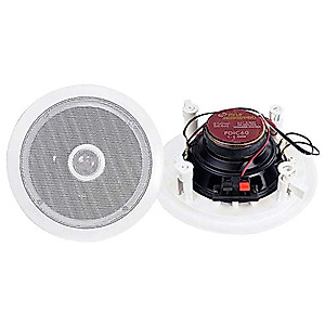 Pyle PDIC60 6.5 Inch 250 Watt 2 Way in Wall/Ceiling Home Speaker System (4 Pair)
