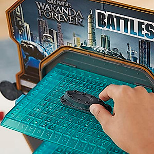 Hasbro Gaming Battleship: Marvel Studios' Black Panther Wakanda Forever Edition, 3D Strategy Game for Ages 7+, 2-Player Board Game
