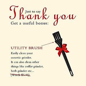 Electric Gravity Salt and Pepper Mill Set of 2【White Light】- Battery Operated Automatic Salt and Pepper Mills with Light,Adjustable Coarseness,One Handed Operation,Cleaning Brush,Black by AmuseWit