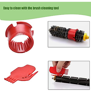 LOVECO Replacement Accessories Kit for iRobot Roomba 600 Series 694 692 690 680 660 665 651 650 614 & 500 Series 595 585 564,6 Filter,6 Side Brush,3 Pairs Bristle and Flexible Beater Brush