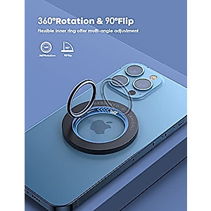 Lamicall Car Phone Mount & Mag Safe Phone Ring Holder -Bundle