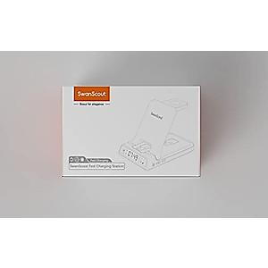 SwanScout 3 in 1 Charging Station for Google Pixel Watch 1, SwanScout 701G, 25W Fast Type-C Wired Charger Stand for Google Pixel 8 Pro/8a/8/Fold/7a/7/7 Pro/6/6 Pro/6a/5/5a/4a, Pixel Buds Pro/A-Series