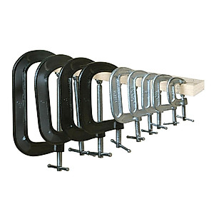 BESSEY CM50 Drop Forged, C-Clamp, 5 In.,Black