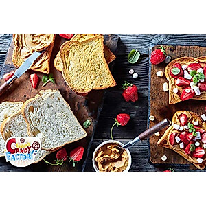 Sarah's Candy Factory Vanilla Mini Dehydrated Marshmallow Bits in Resealable Bag, 1lb