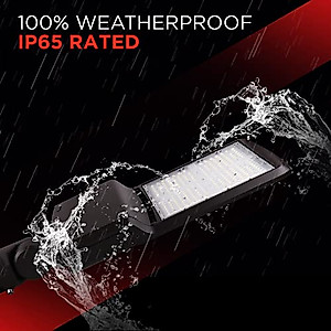 Shine LED 300W Parking Lot Flood Light AL3 Series, 5700K, 45000lm, 145lm/W, Slip Fitter Mount, DLC, UL Certified, IP65 Rated, Outdoor Street, Parking Lot, Security Flood Light