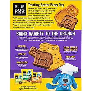 Blue Dog Bakery Natural Dog Treats, Perfect Trainers, Low Calorie Dog Training Treats, Chicken & Cheese Flavor, 6oz, 1 Count