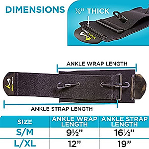 BraceAbility AFO Drop Foot Brace - Adjustable Dorsiflexion Soft Shoe Splint for Neuropathy Walking Exercise Assist, Gait Lifting Support, Charcot Marie Tooth (CMT) and Achilles Pain Treatment (S/M)