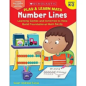 Scholastic Teacher Resources Play & Learn Math Reproducible Workbooks, Grade 2-4 Bundle