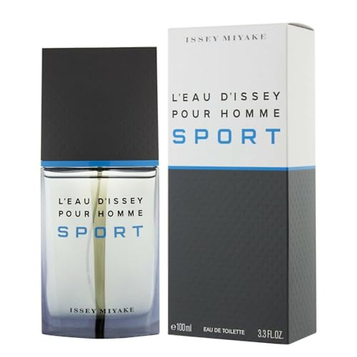 Issey Miyake Eau de Toilette Spray, L'eau D'issey Pour Homme Sport, 3.3 Ounce