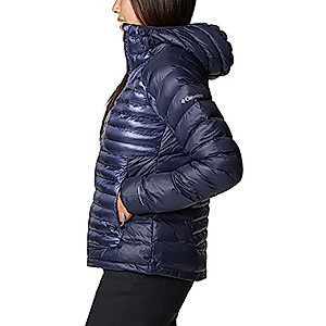 Columbia Women's Labyrinth Loop Hooded Jacket, Nocturnal/Dark Nocturnal, Medium
