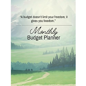 Monthly Budget Planner: Monthly Financial Organizer and Expense Tracker